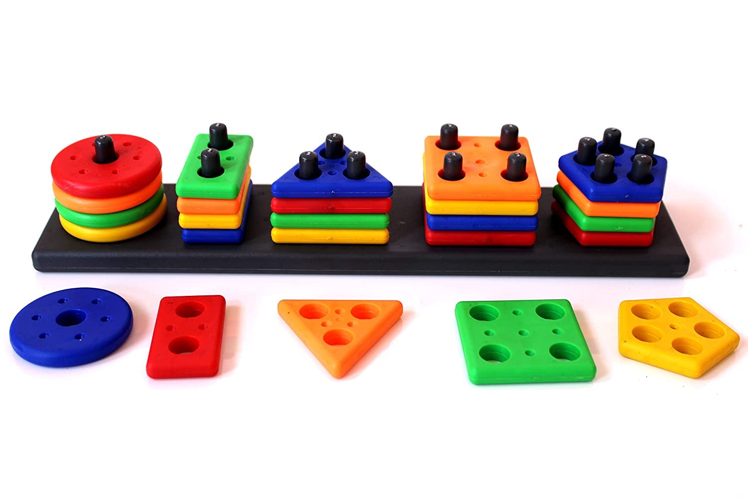 Geometric Blocks Stacker Shape - Stoyhouse.com